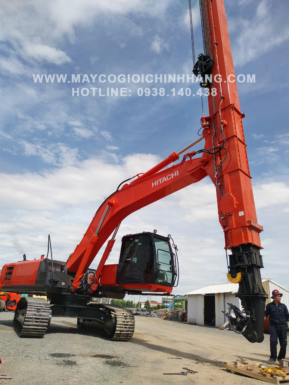Hitachi ZX330LC-5G Arm Telescopic 30M – Máy cơ giới chính hãng