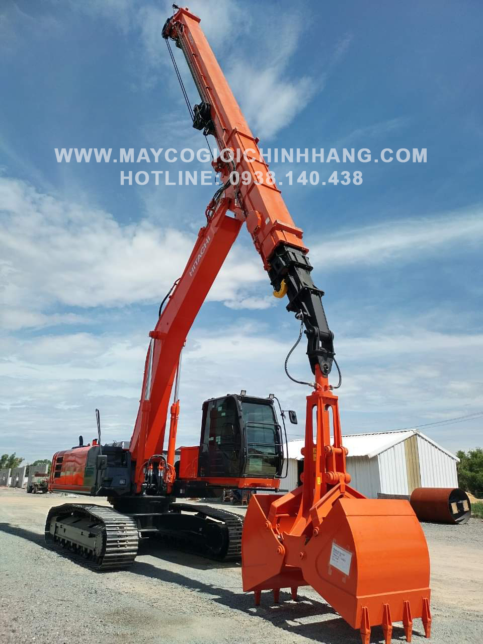 Hitachi ZX330LC-5G Arm Telescopic 30M – Máy cơ giới chính hãng