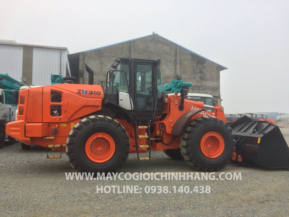 Máy xúc lật thế hệ mới Hitachi ZW310-5A – Máy cơ giới chính hãng