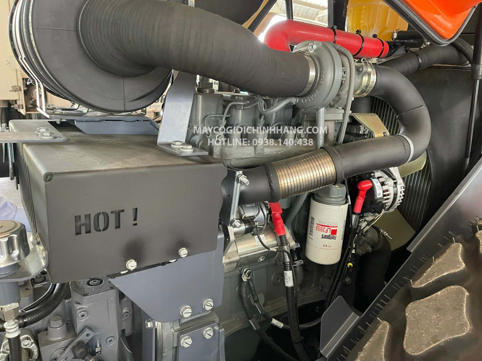 Lu Hamm 1 bánh sắt HC119 – Máy cơ giới chính hãng